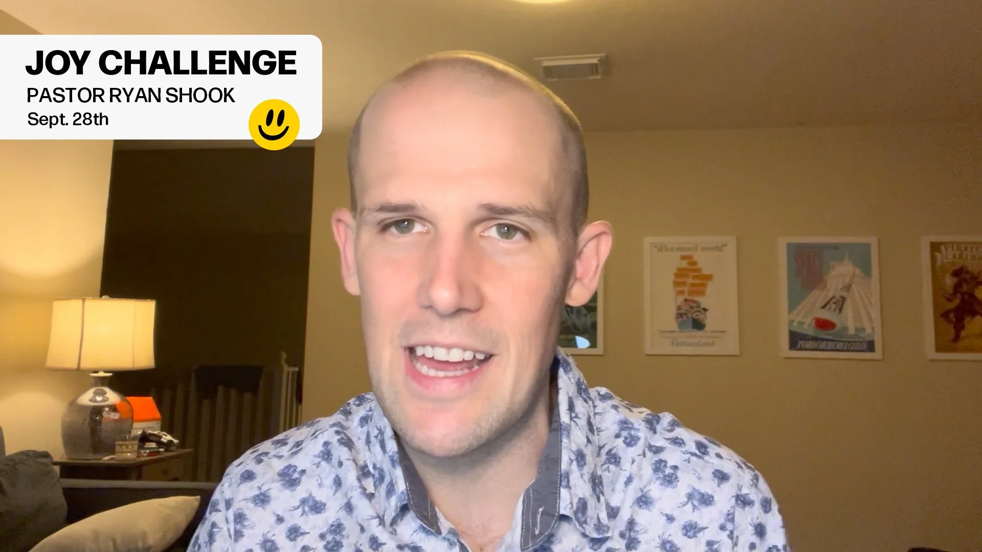 Joy Challenge Video Devotional - Day 8: Pastor Ryan Shook — Kerry Shook ...