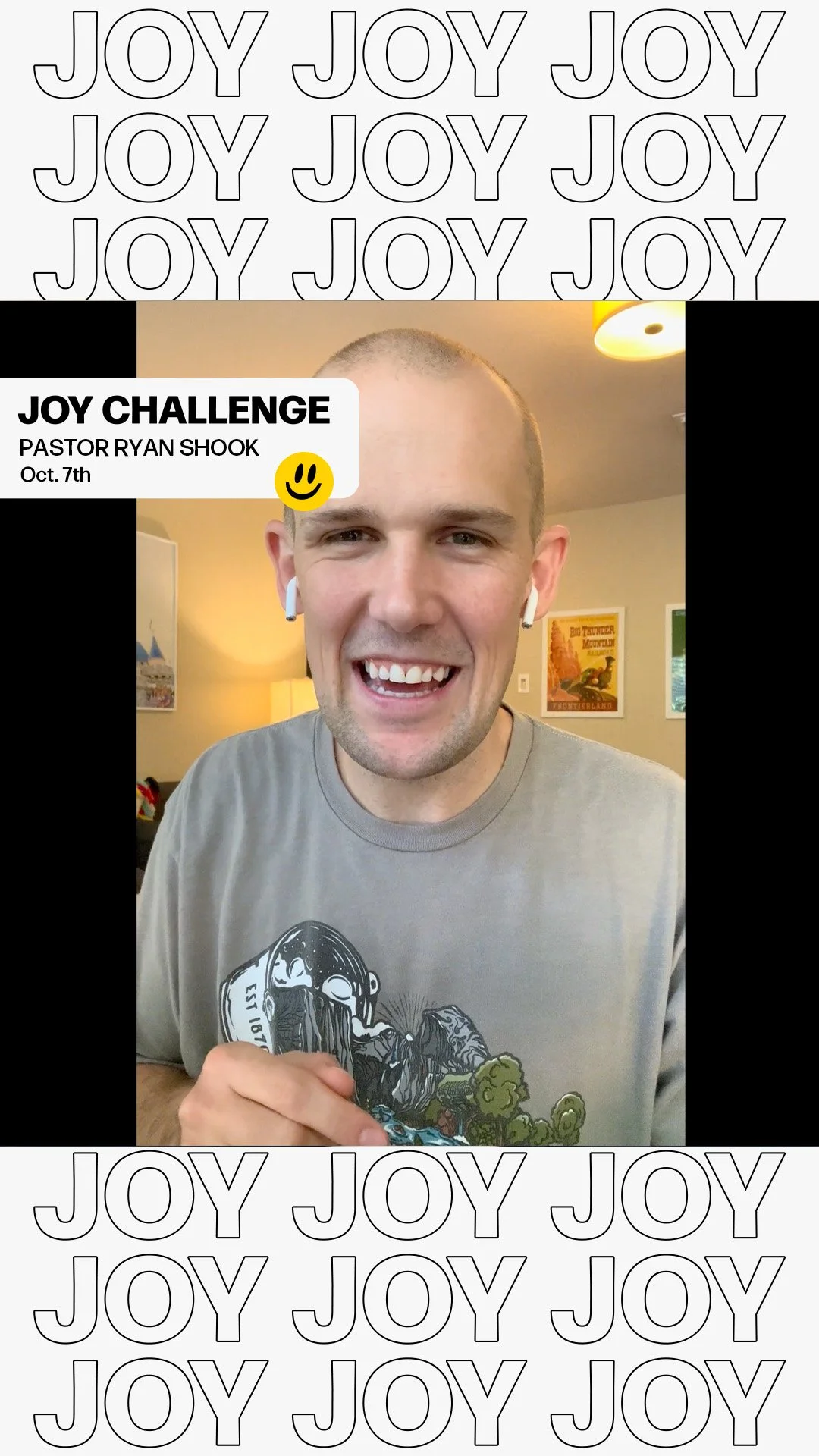 Joy Challenge Video Devotional - Day 15: Pastor Ryan Shook — Kerry ...