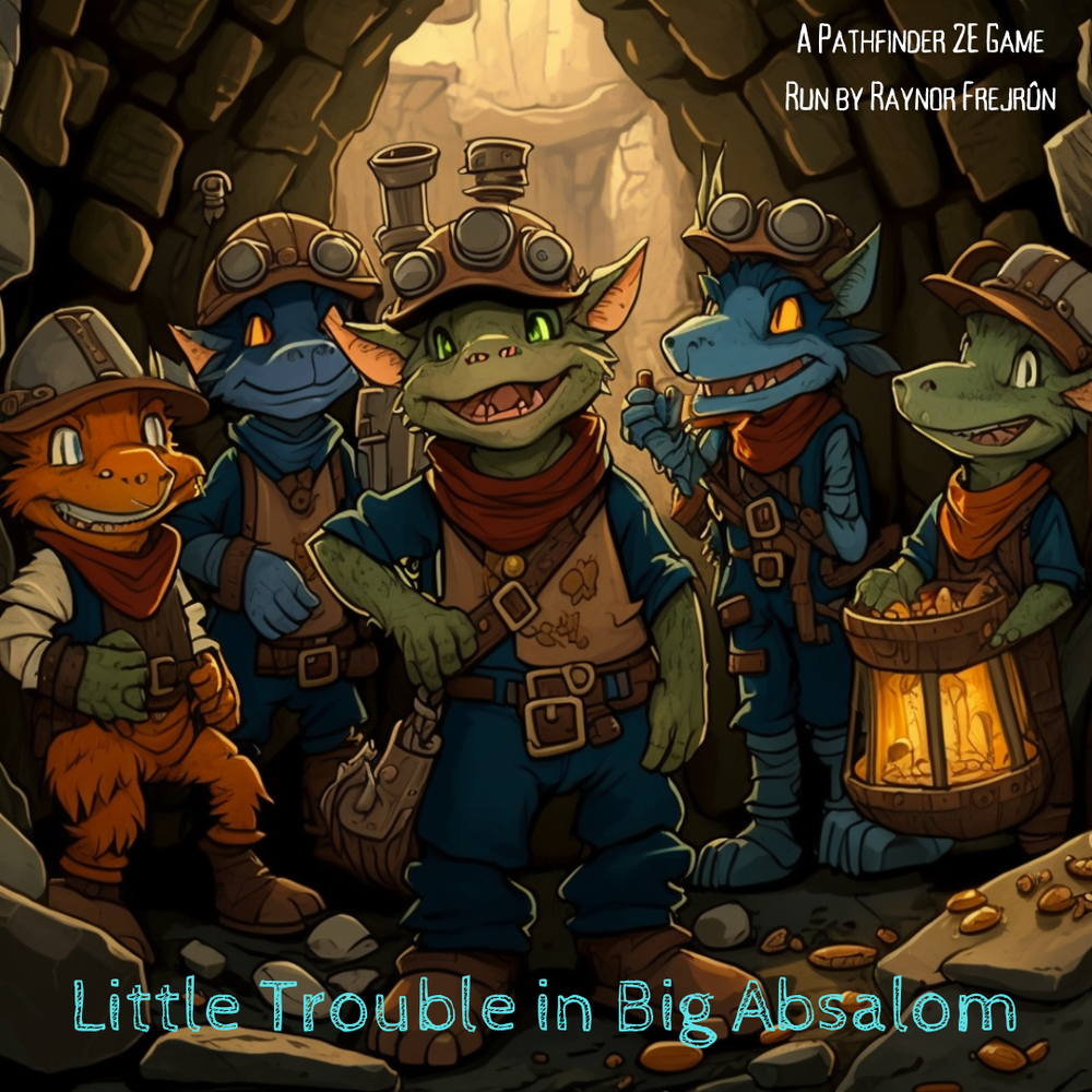 “Little Trouble in Big Absalom” a Standard One Shot in the Pathfinder ...