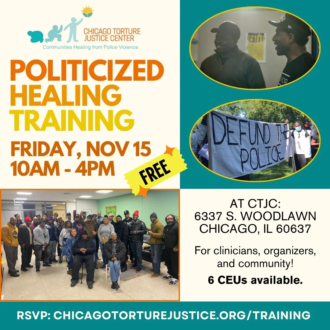 Trainings — Chicago Torture Justice Center