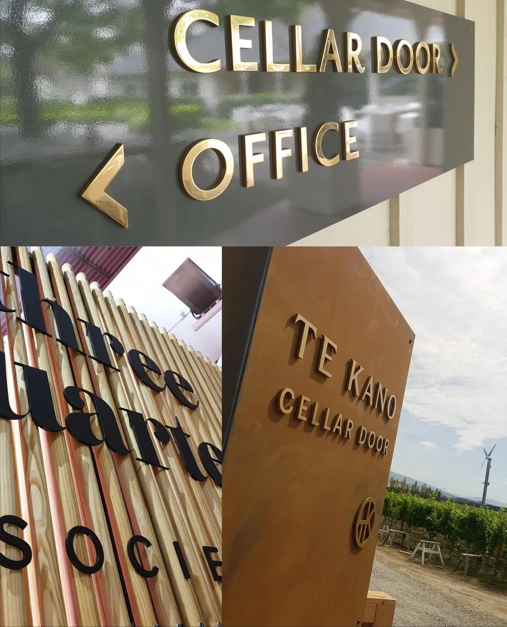 3D lettering and cast metal lettering signage — Frampton Signs