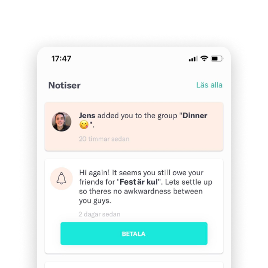 Pay | Be even with friends - Steven