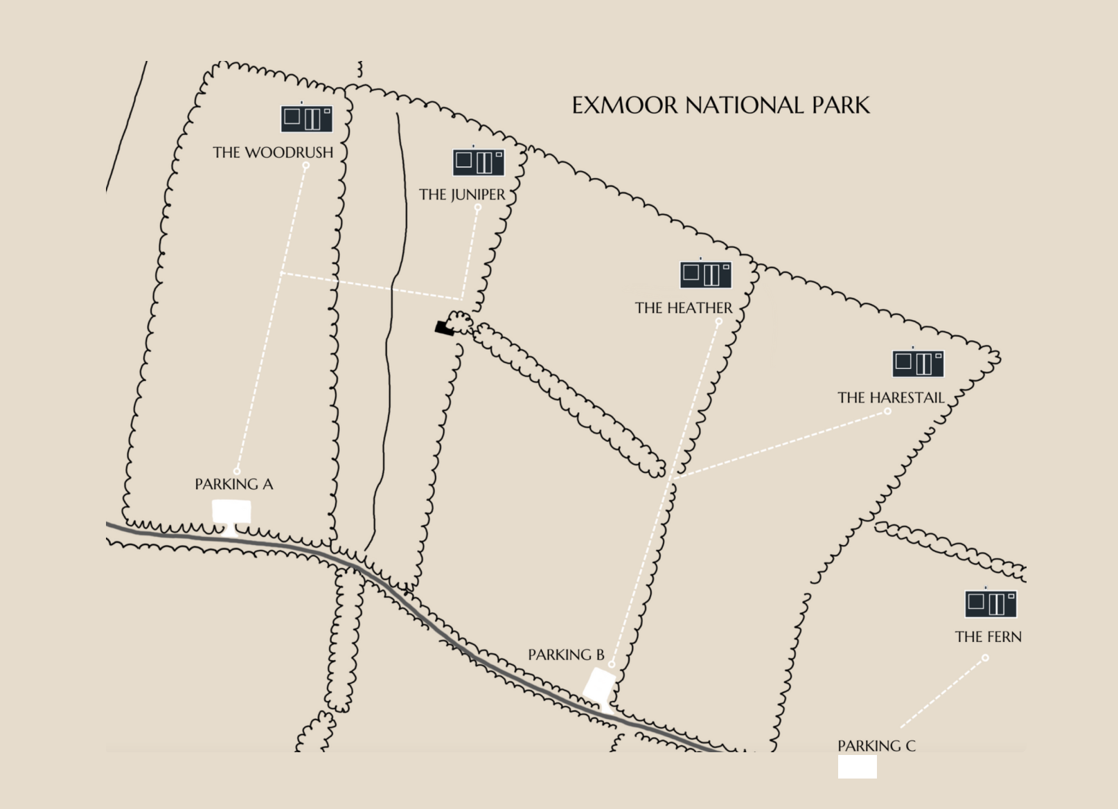 Exmoor cabins in nature — Rest + Wild