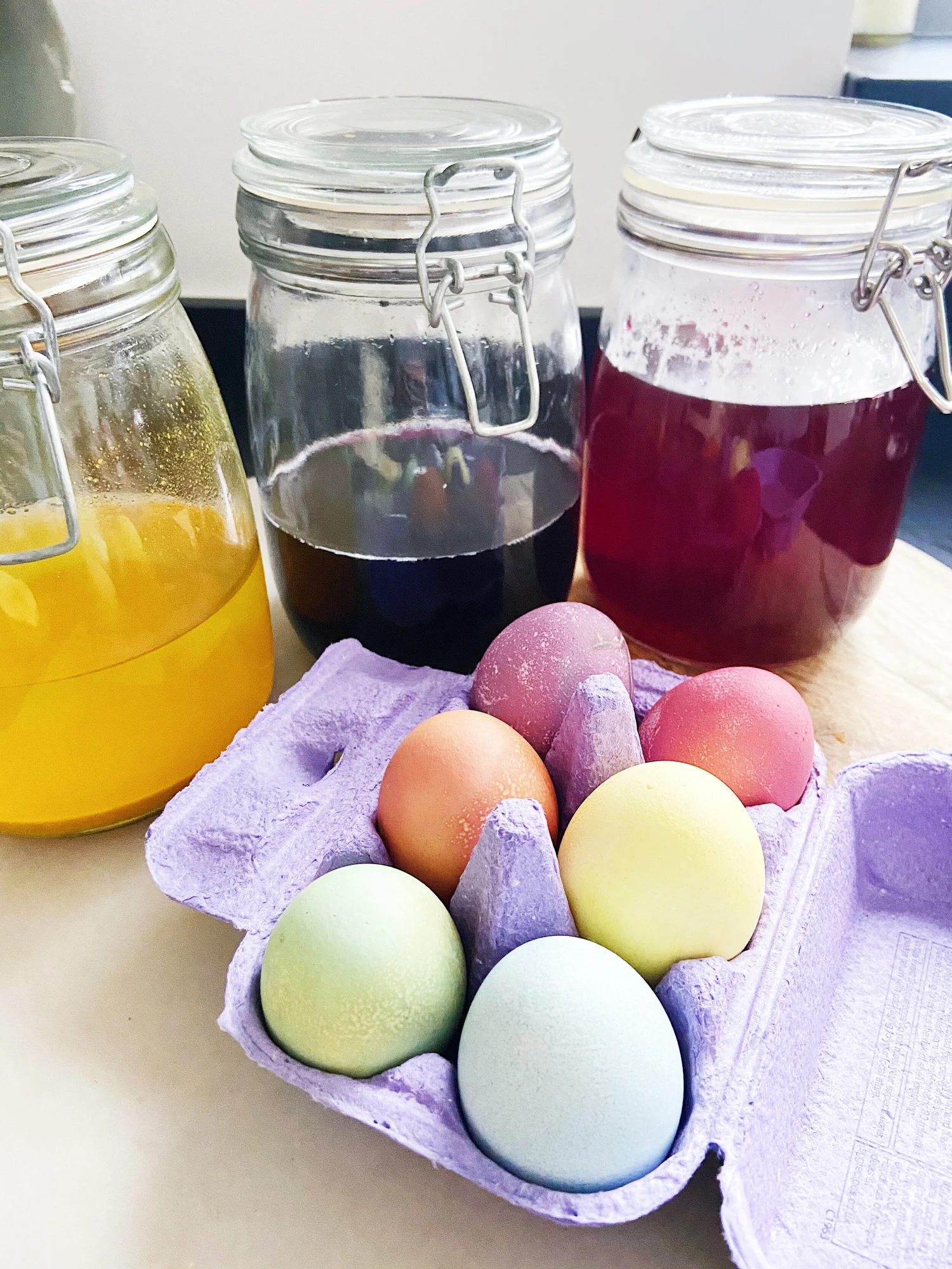 How to Colour Eggs with Natural dyes — Beckyboo Prints