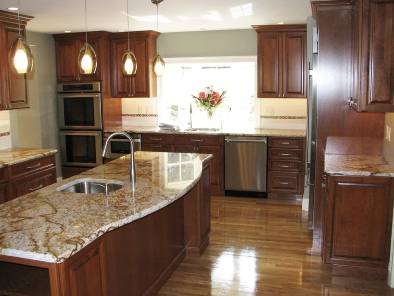 Millenium-Gold-Granite-houston-countertops — iGranite Countertop and ...