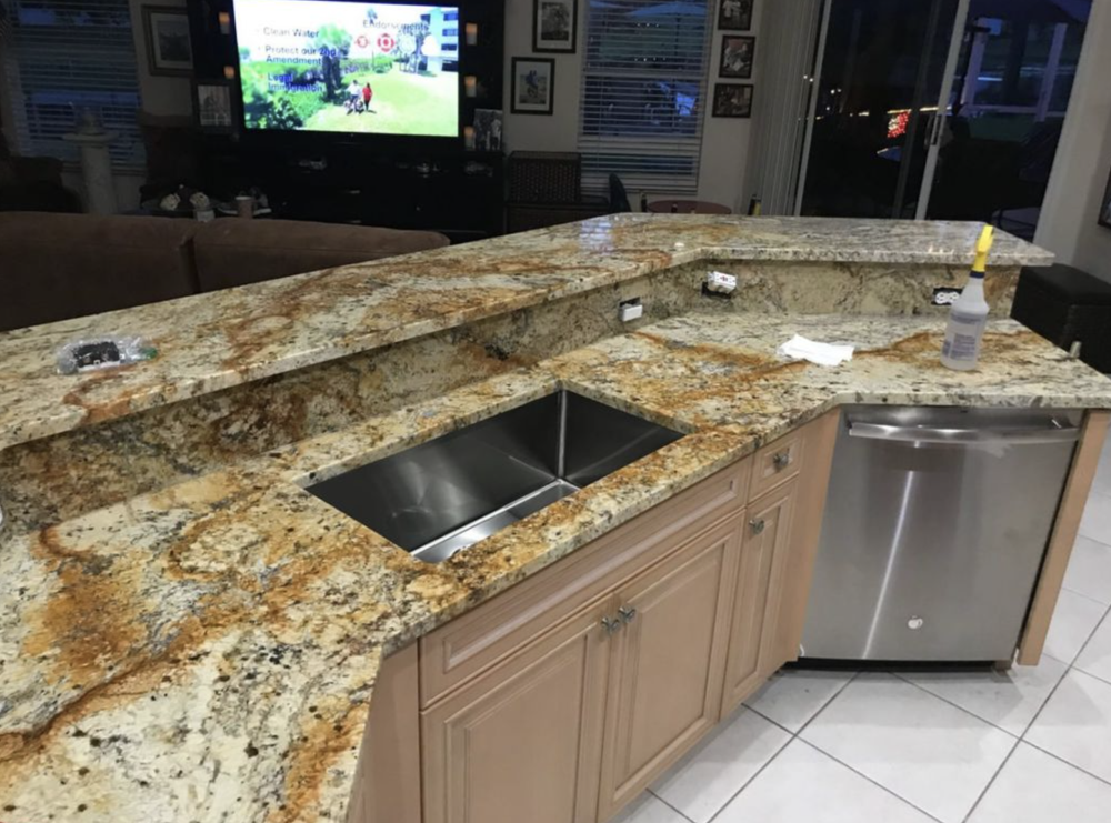 African-Canyon-Granite-houston-countertops — iGranite Countertop and ...