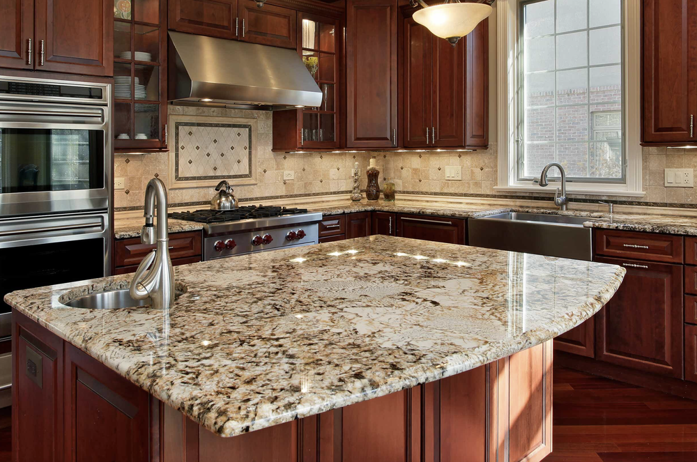 Galaxy-Yellow-Granite-houston-countertops — iGranite Countertop and ...
