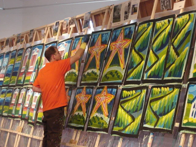 Steve Keene — Olin Hall Galleries