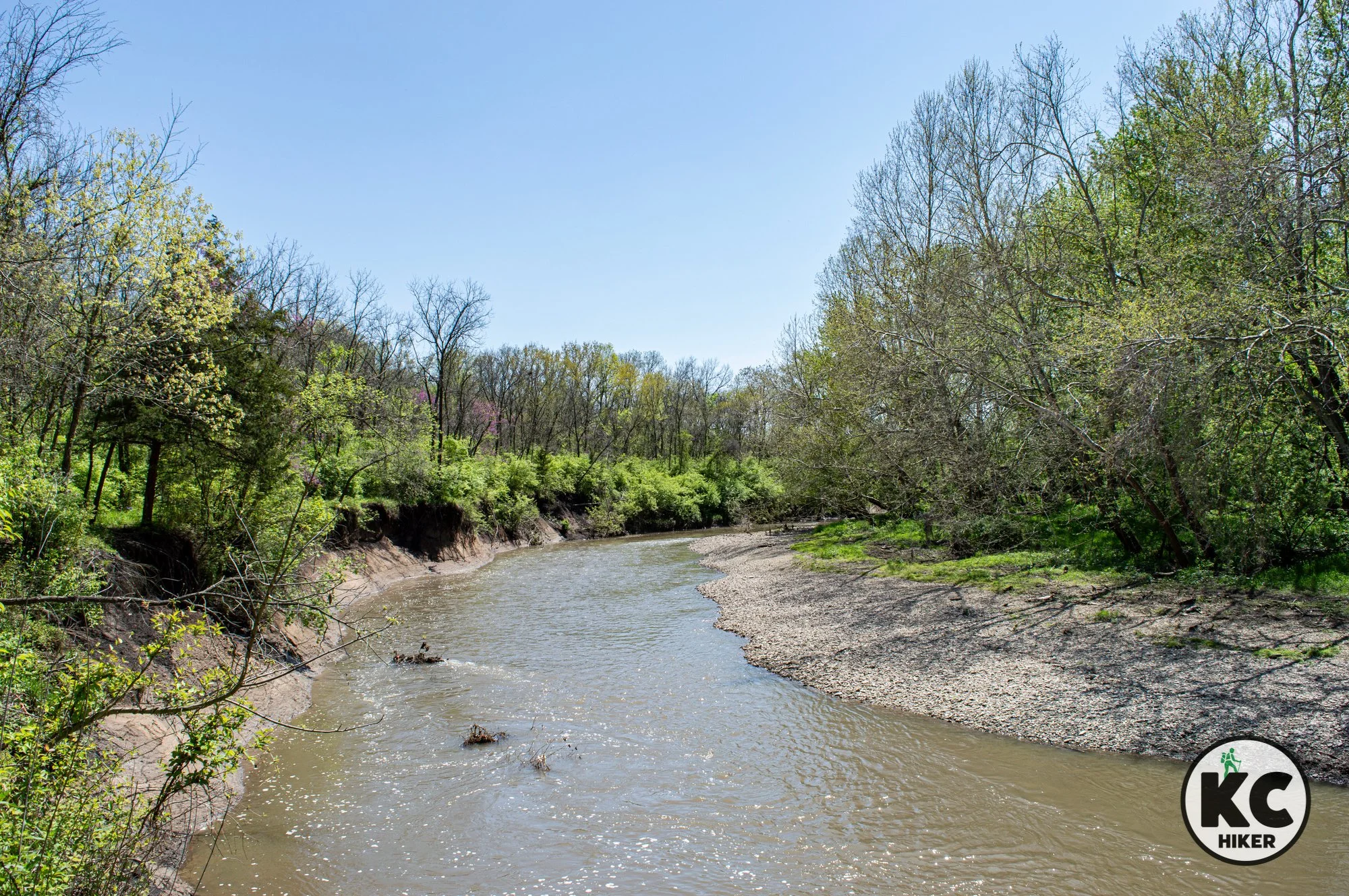 Paved and Natural Surface Trails Follow the Blue River in Kansas City ...