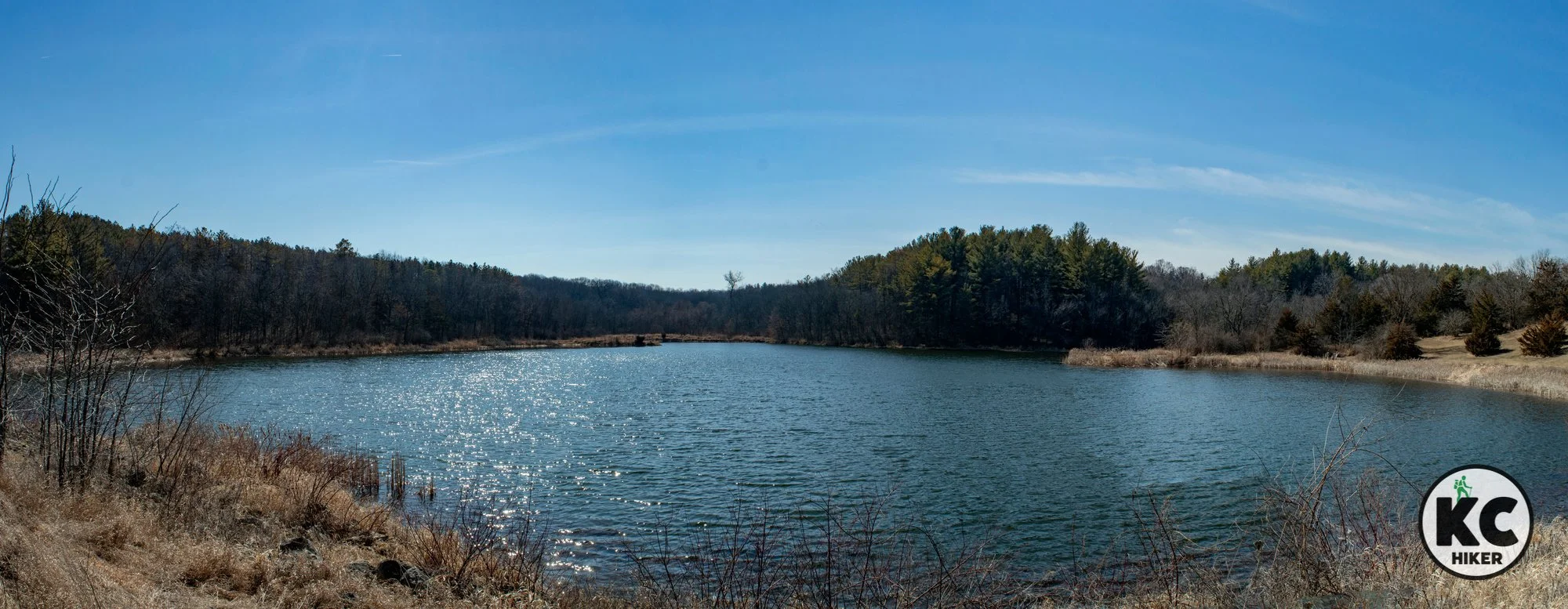 Woodlands interrupt the Iowa prairie at Stephens State Forest - KC Hiker