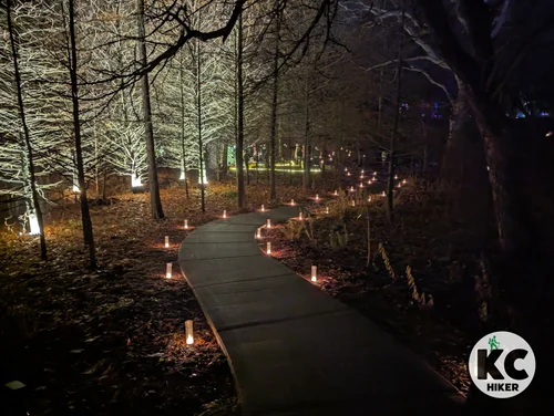 Arboretum Luminary Walk - KC Hiker