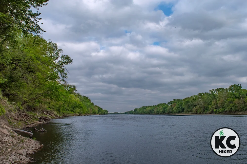 Lawrence River Trail, Lawrence, Kansas - KC Hiker
