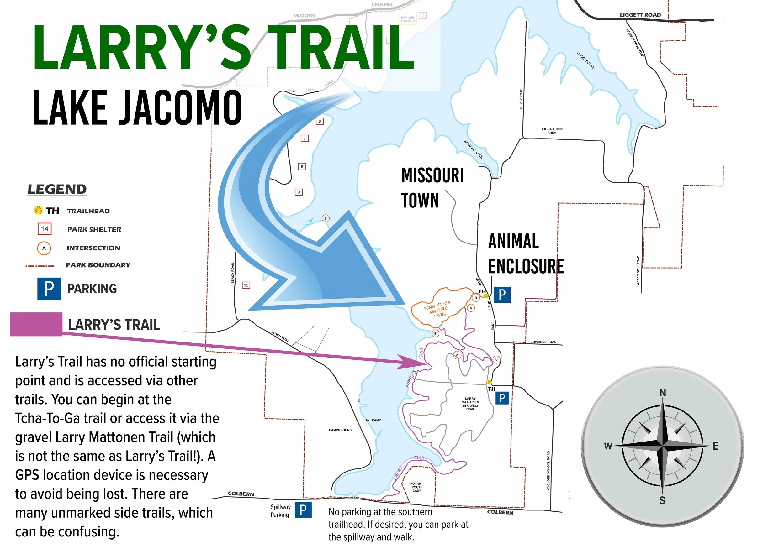 Larry’s Trail: A rugged hike at Lake Jacomo - KC Hiker