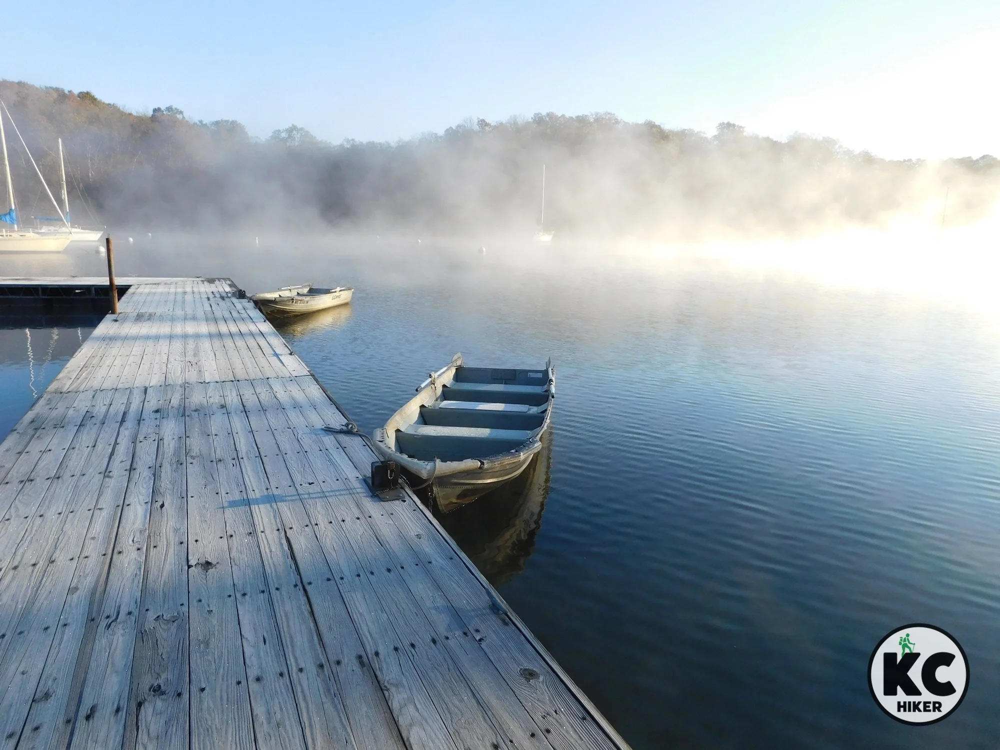 The Zen zone of Sailboat Cove - KC Hiker