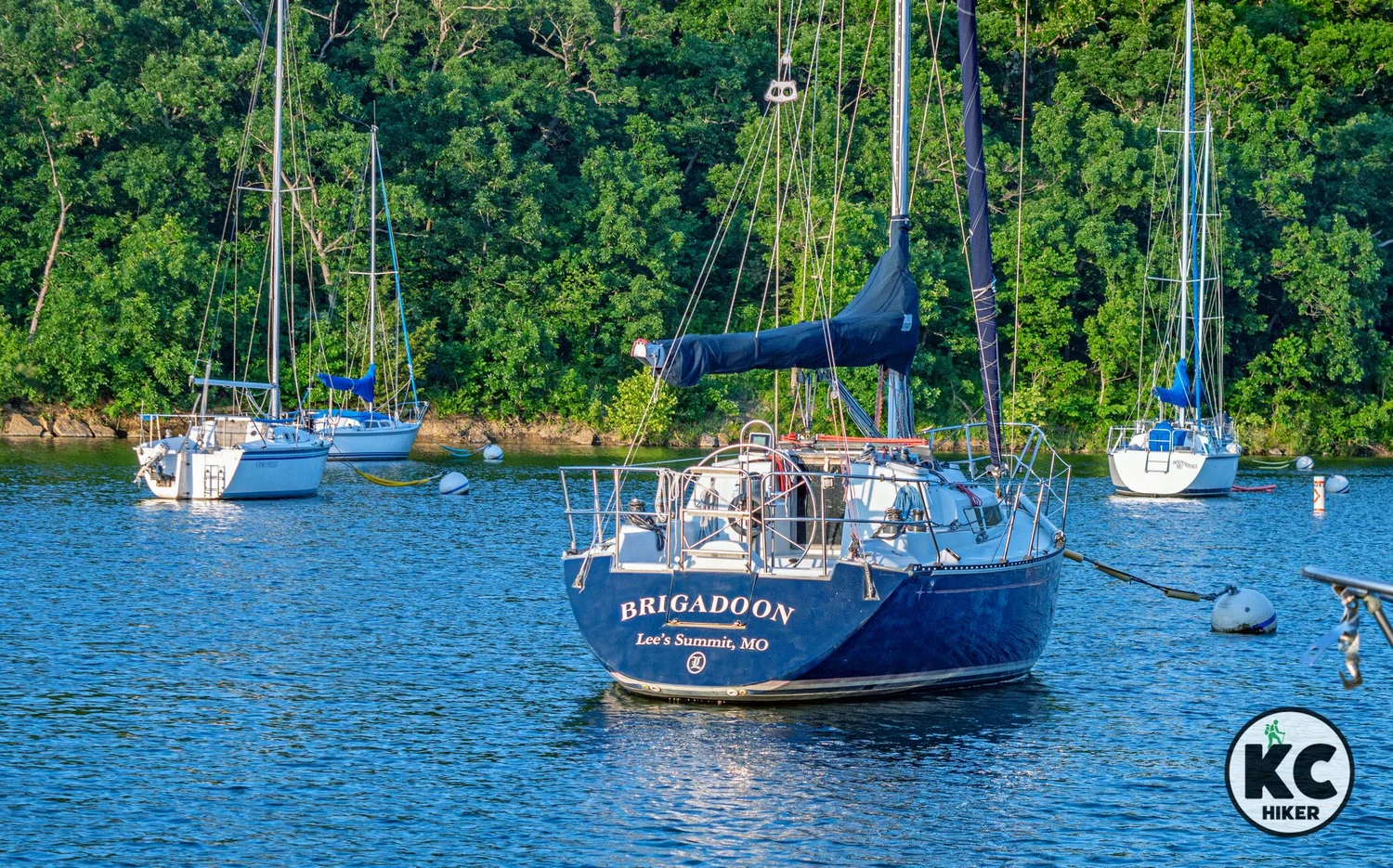 The Zen zone of Sailboat Cove - KC Hiker