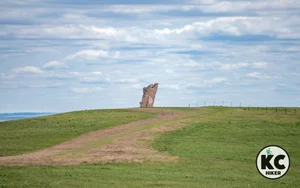 Teter Rock offers endless vistas from the site of a Kansas ghost town ...