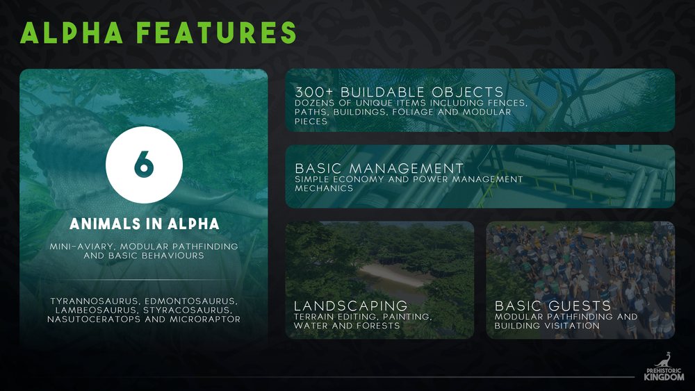 Alpha Release — Prehistoric Kingdom
