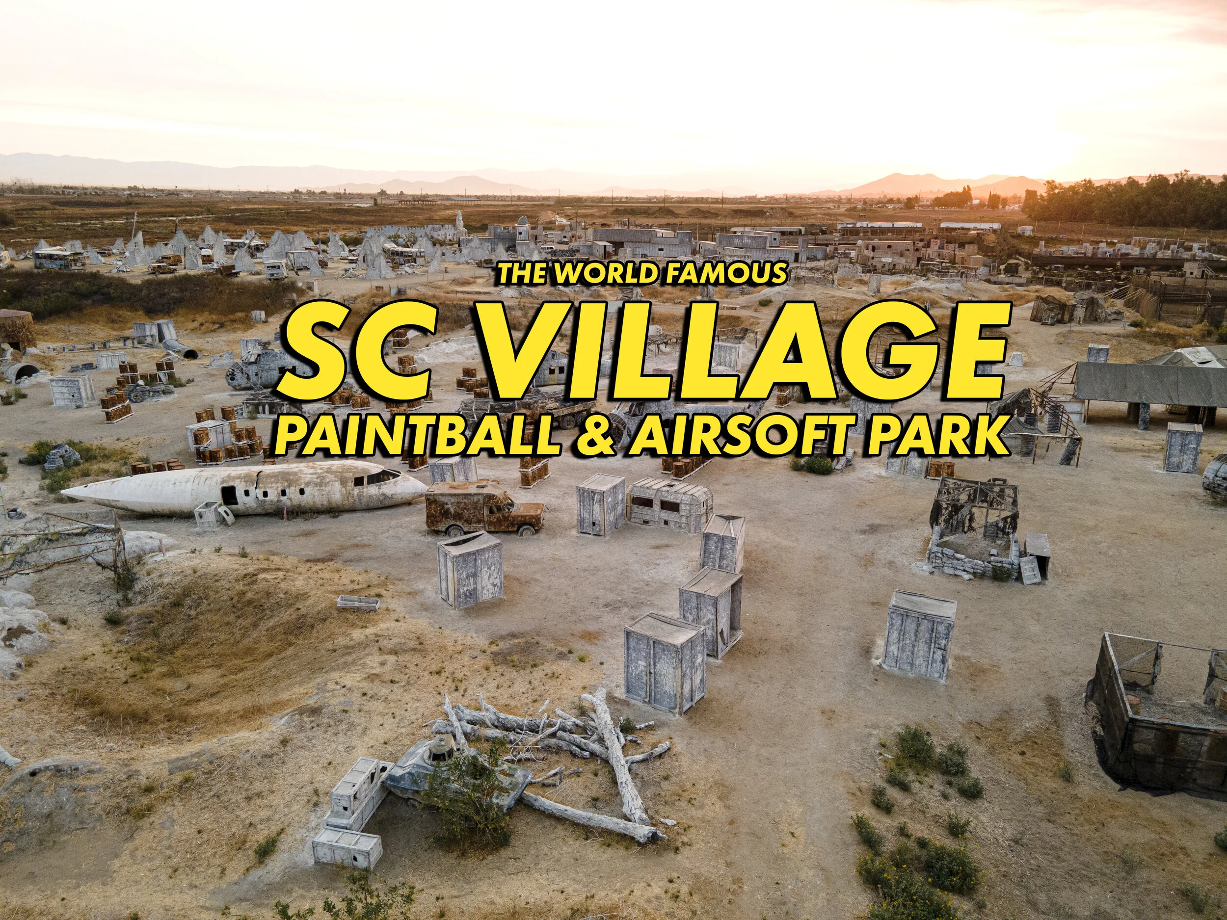 Paintball & Airsoft Park in Chino / Field Near Me, Covering All of San ...
