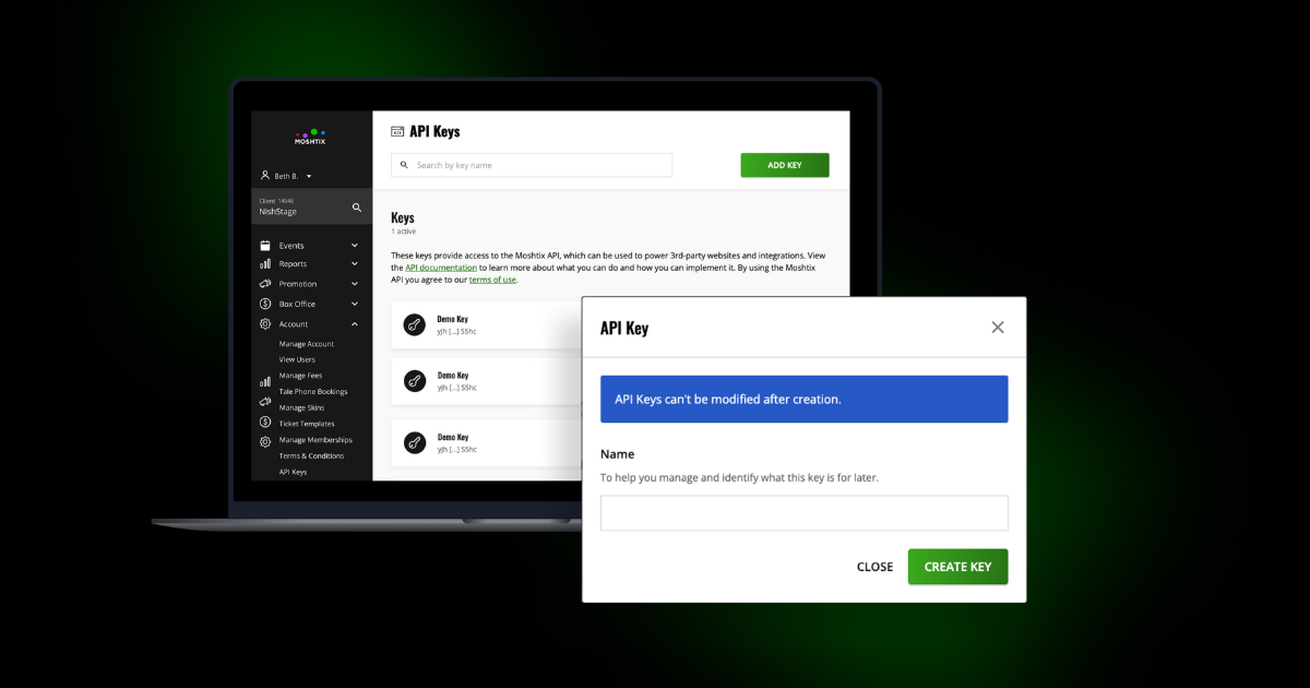 Unlock More Potential With The Moshtix Open API — Moshtix for Event ...