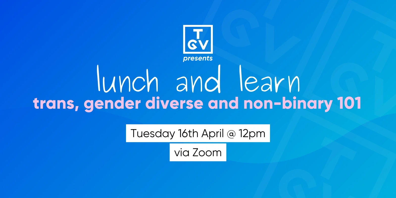 External Event - Lunch & Learn — Switchboard Victoria
