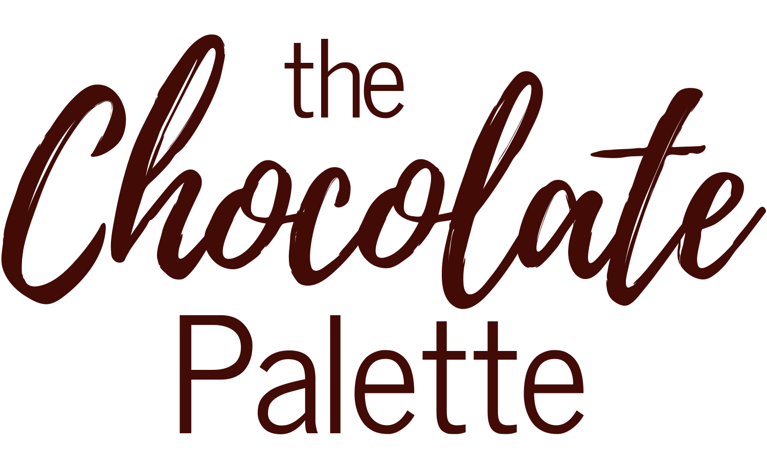 Chocolate Word Art