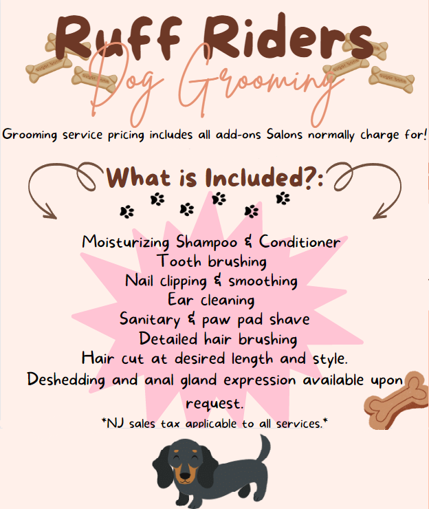 Services — Ruff Riders Dog Grooming