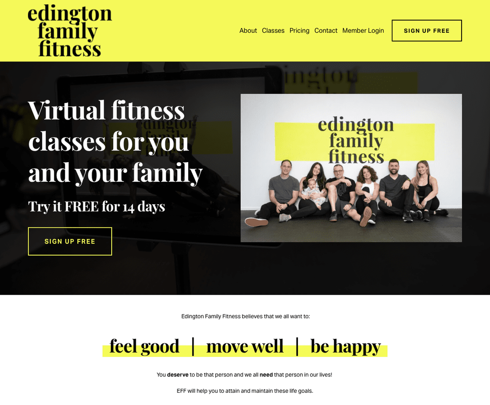 9 Fitness Website Design Ideas for 2025 | Web Design - Fitness Ideas ...