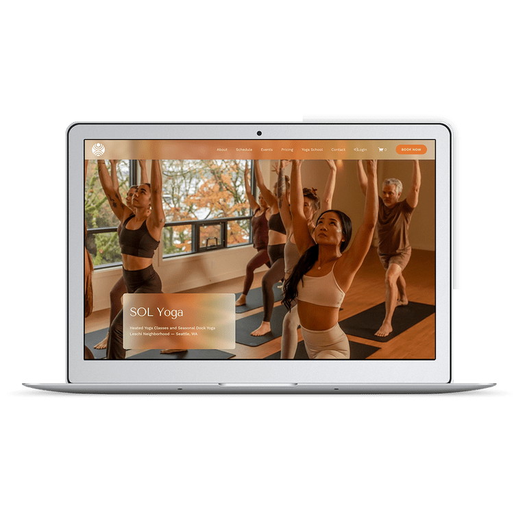 Mariana Tek- integrated Yoga Website Design for Sol Yoga