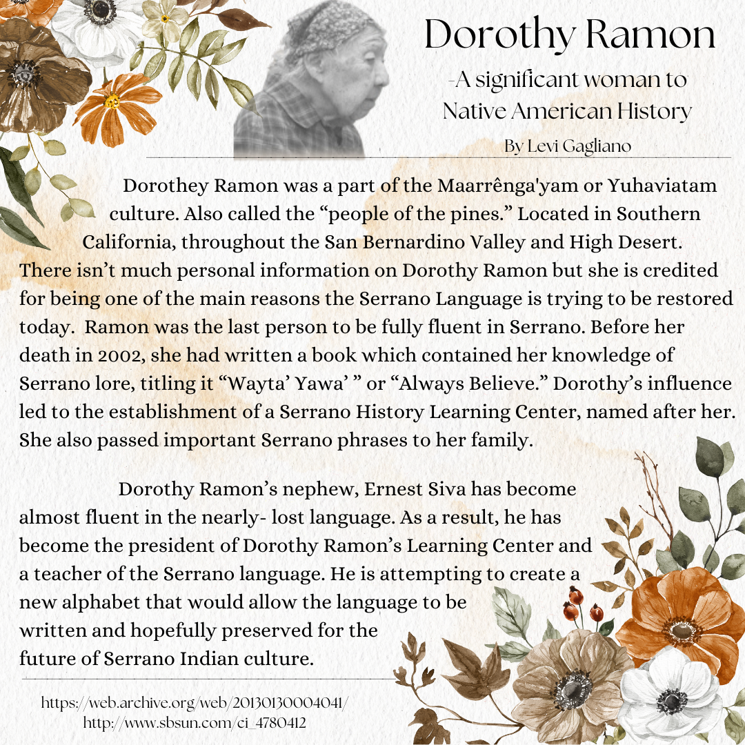 Influential Indigenous People — The Fresno High Owlet Online