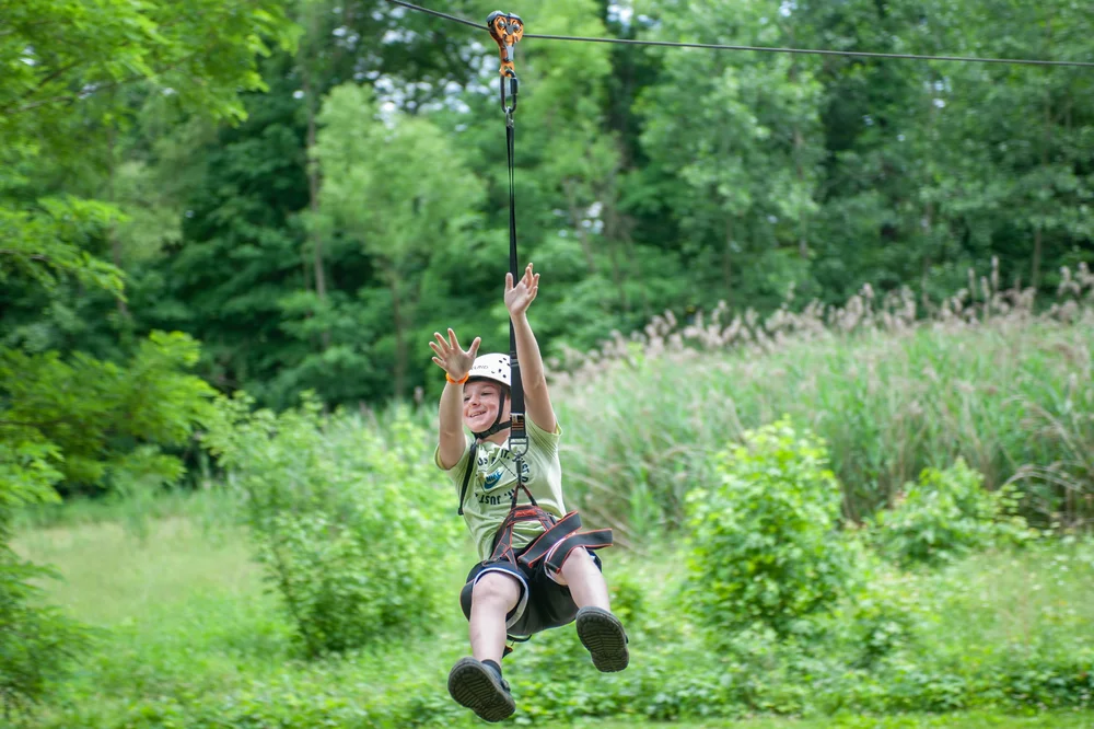 Ziplines | Camp Illiana