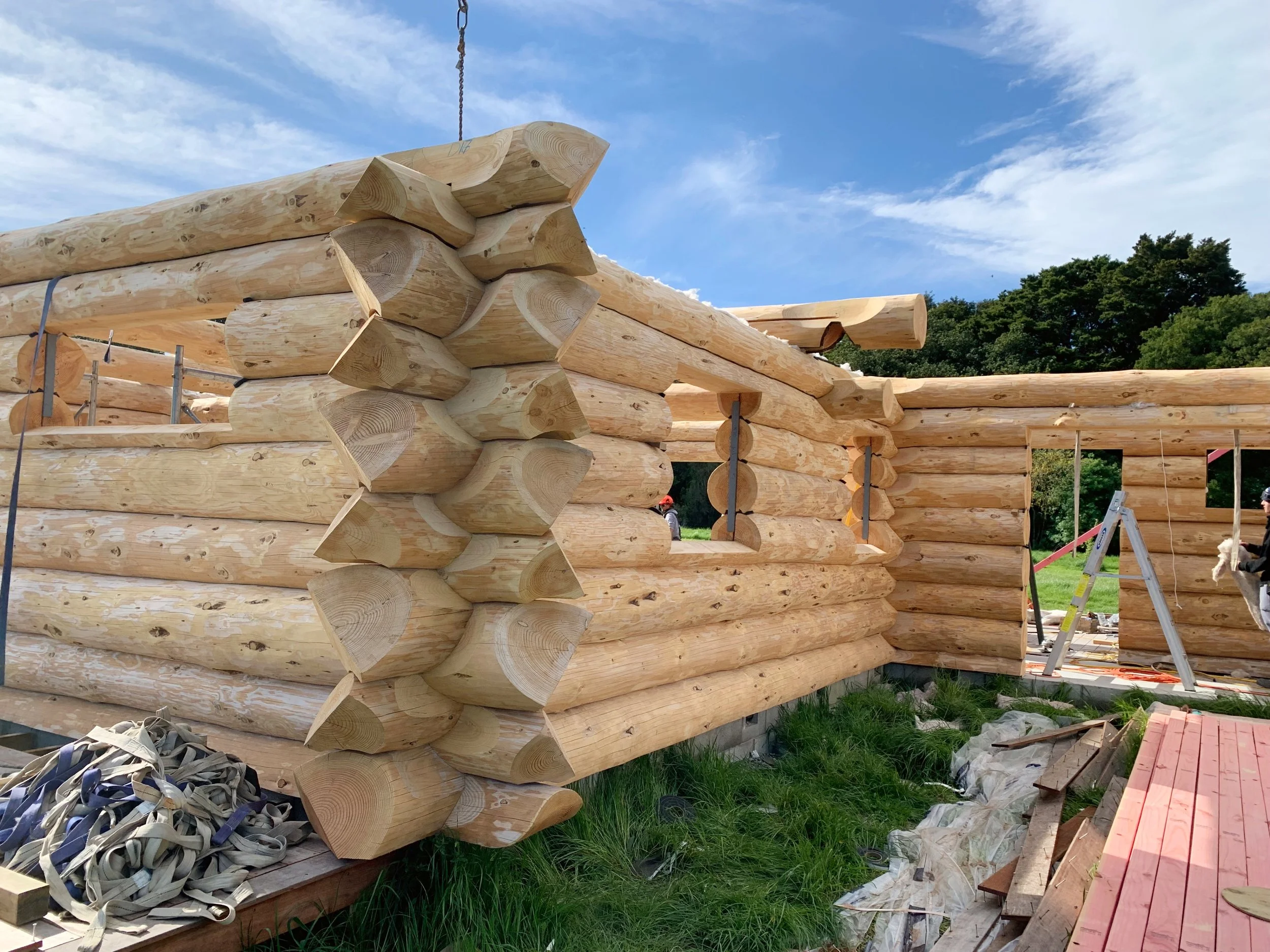 The Log House — Adams Building Company