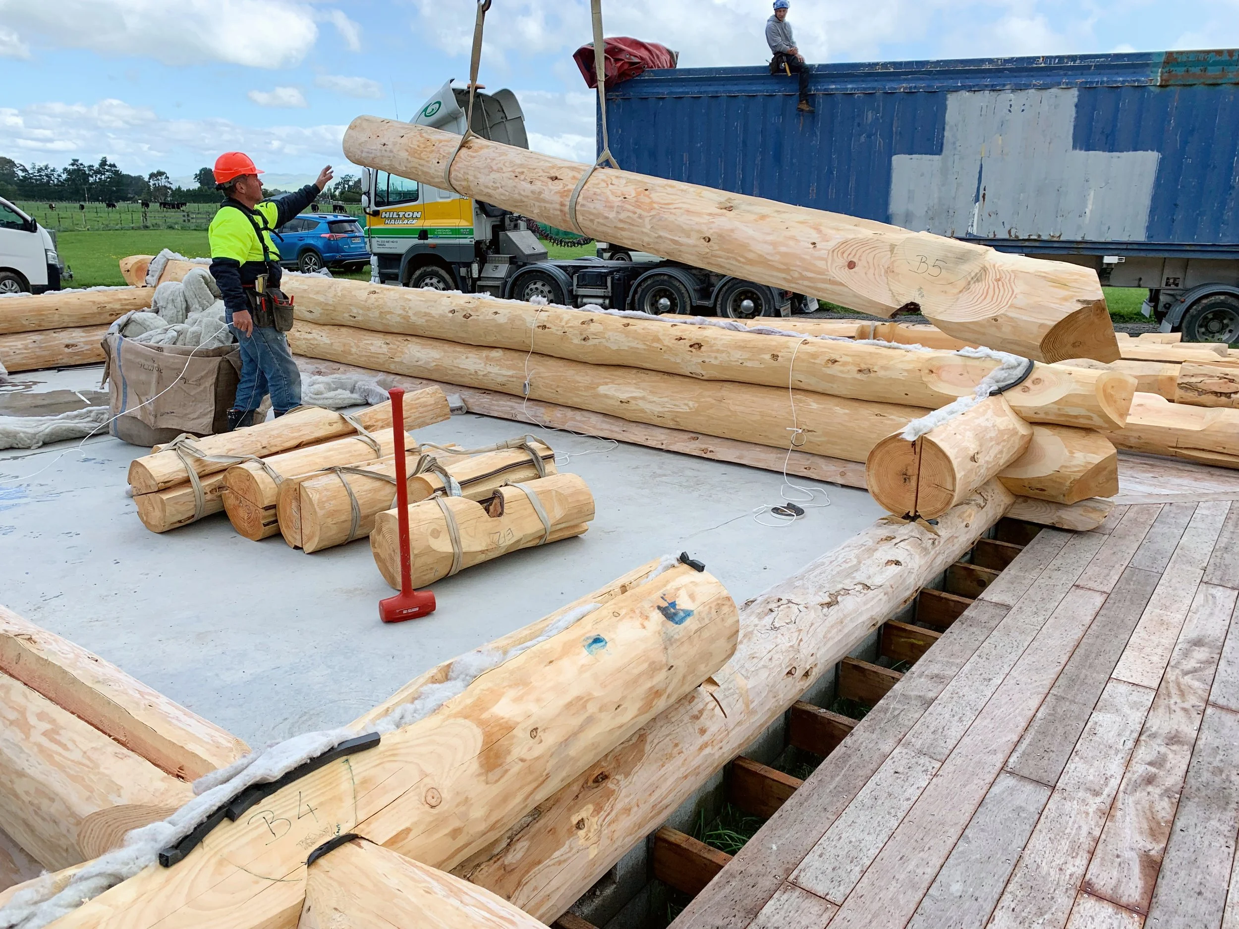 The Log House — Adams Building Company