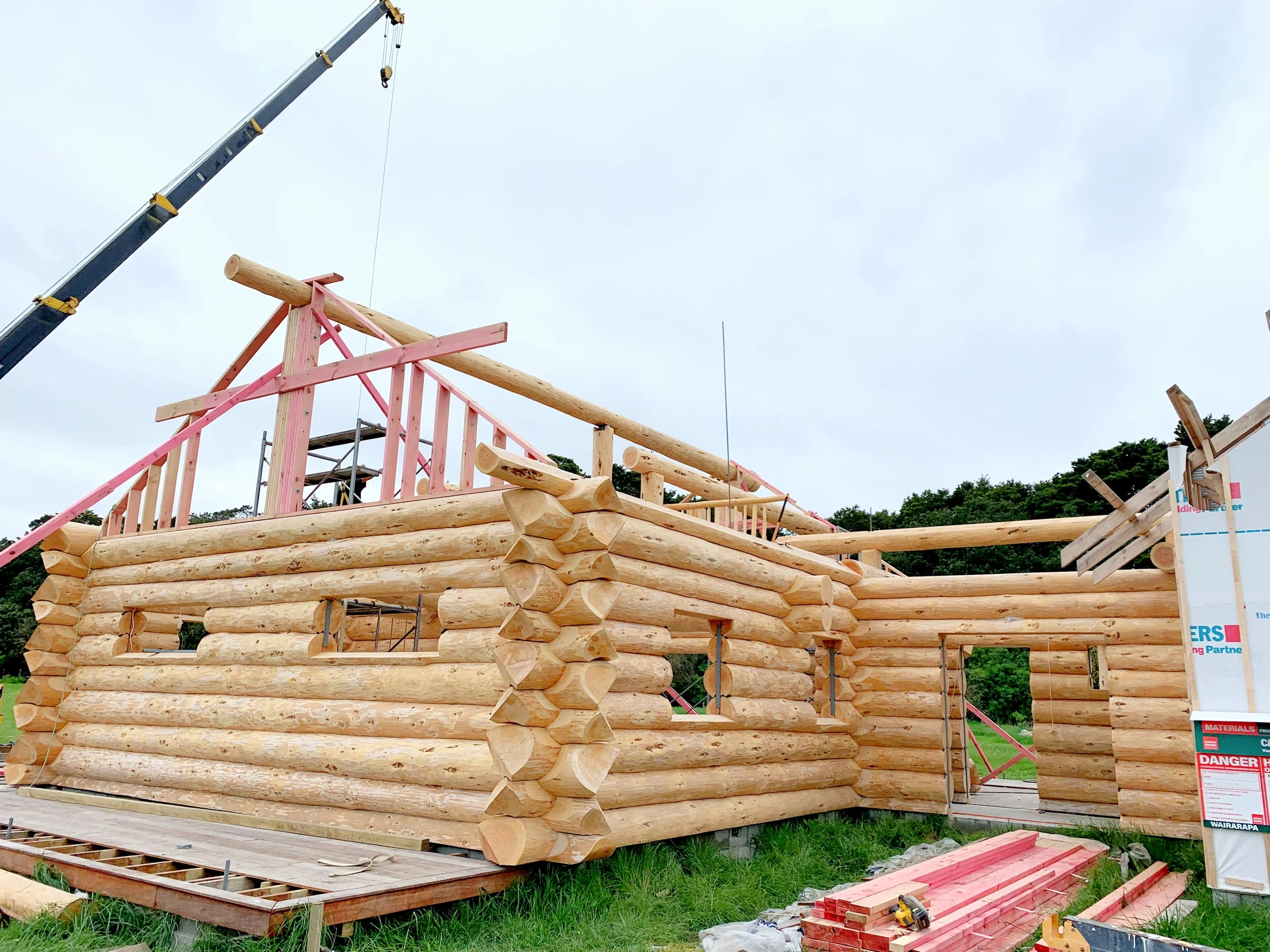 The Log House — Adams Building Company