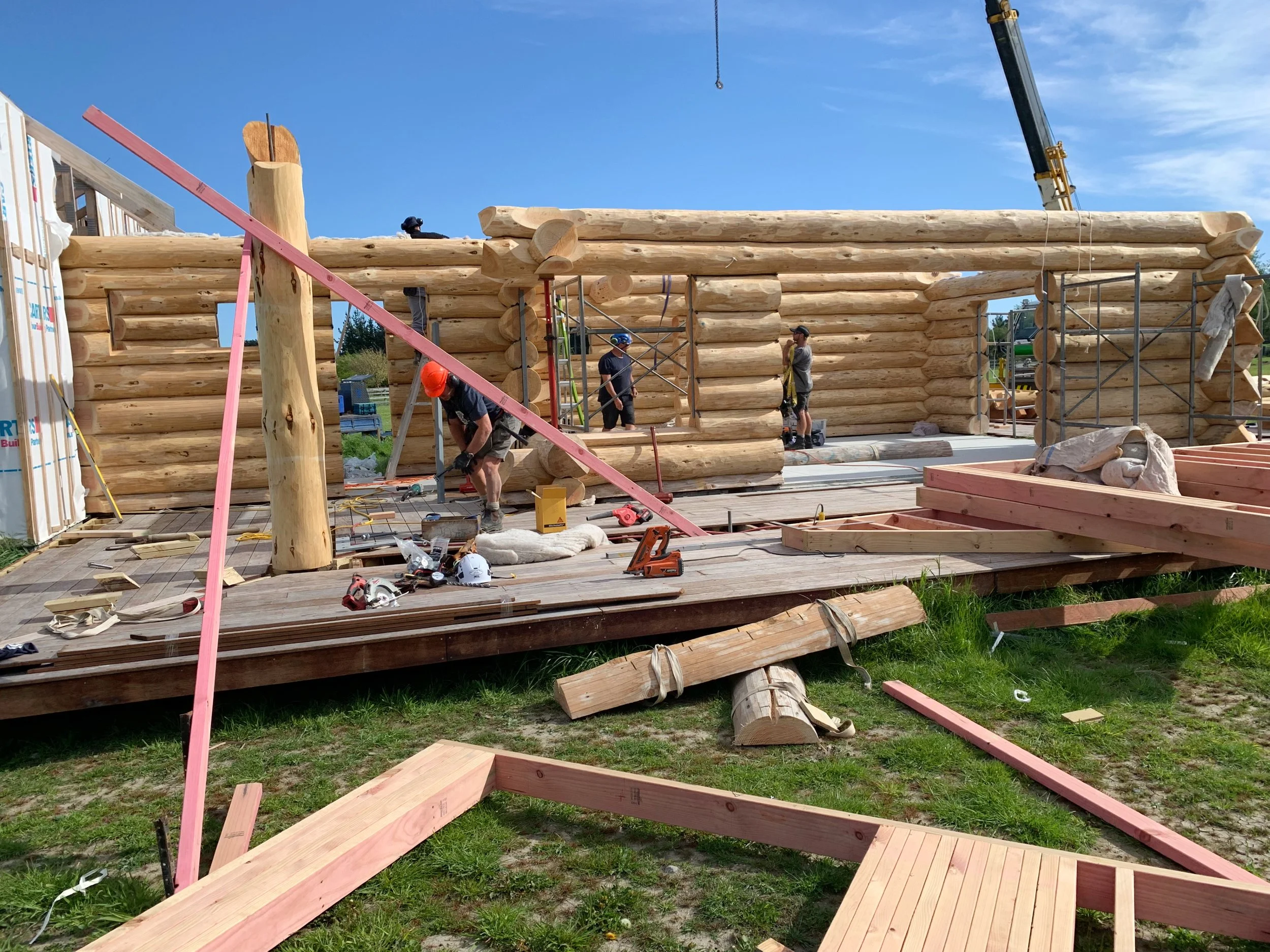 The Log House — Adams Building Company