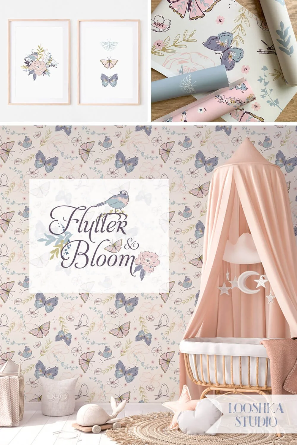 Evolution of a Collection: Flutter and Bloom — Looshka Studio Children ...