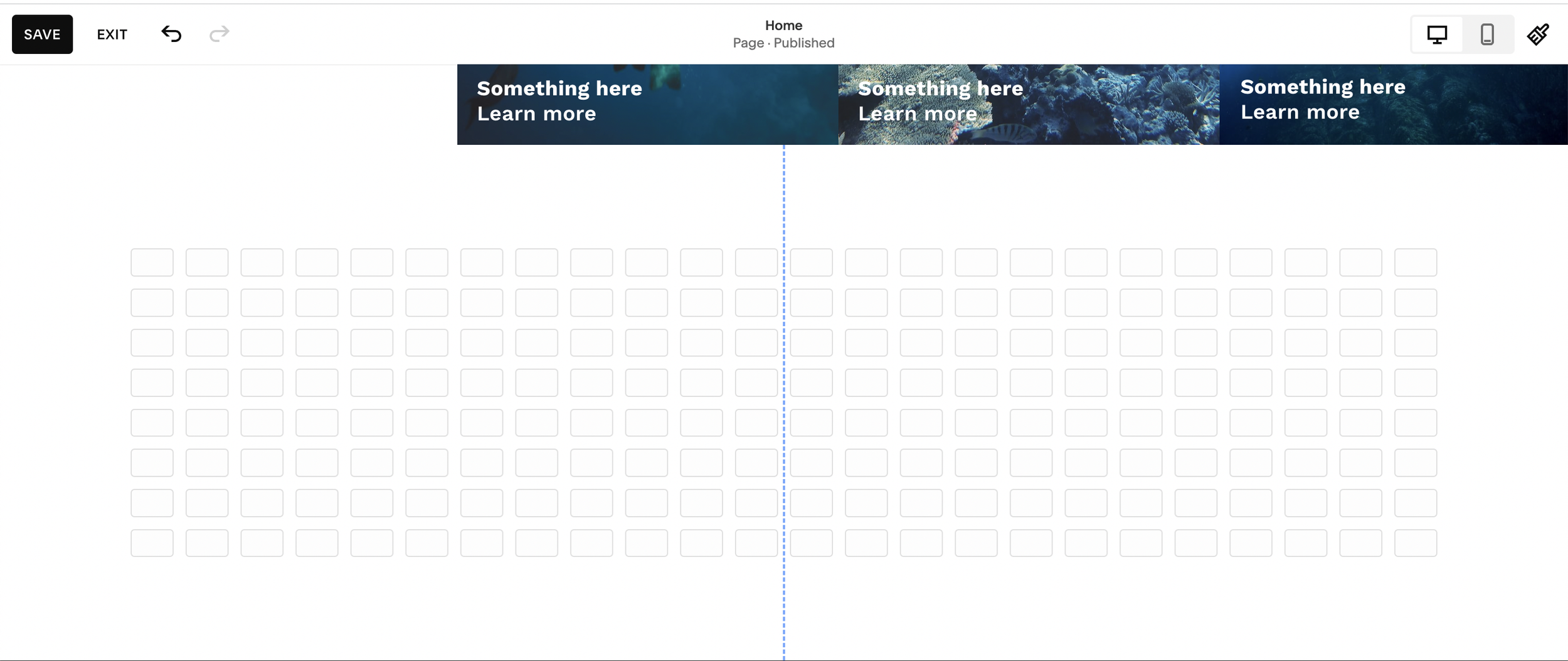How To Always Display Grid Lines On Squarespace Fluid Engine By Crawford
