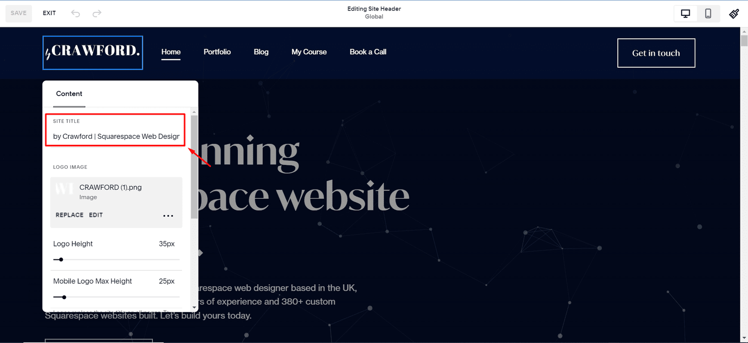 How to Change Site Title in Squarespace: A 6-Step Guide