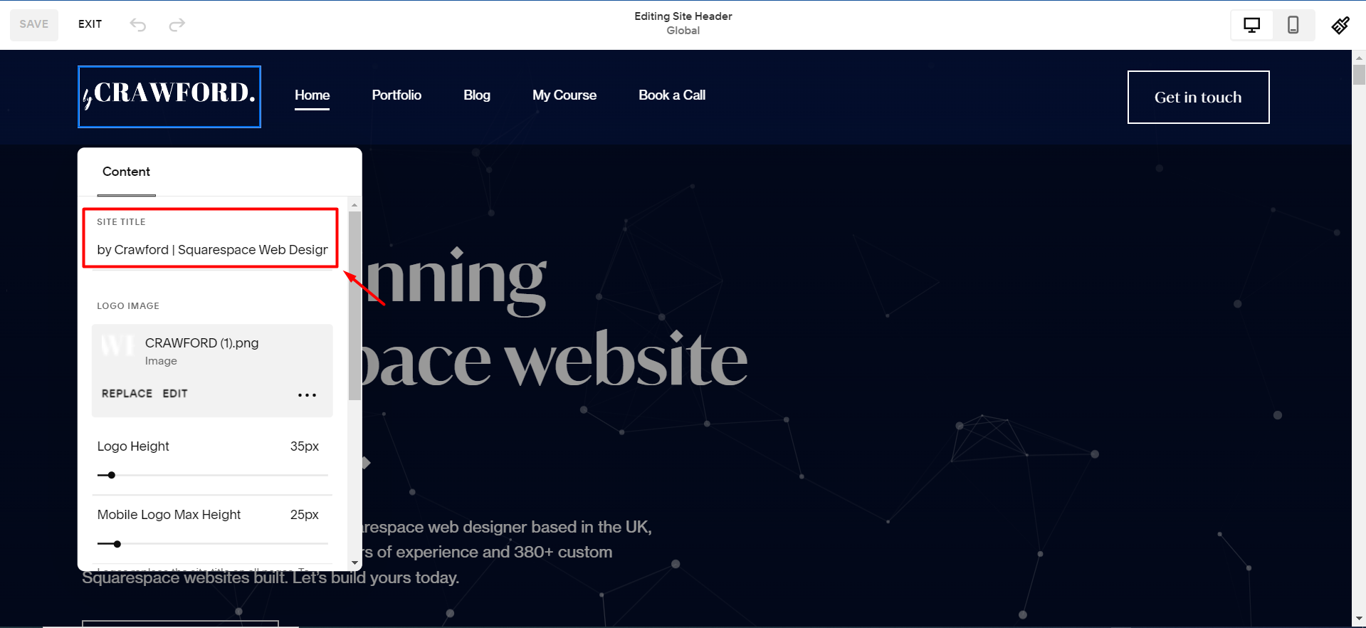 How to Change Site Title in Squarespace: A 6-Step Guide