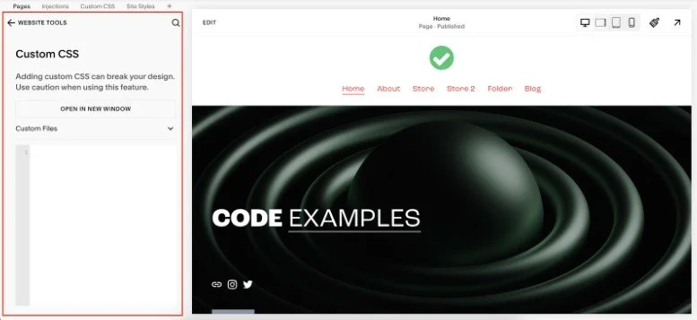 How to Add Custom CSS to Squarespace [Updated 2024 Guide]