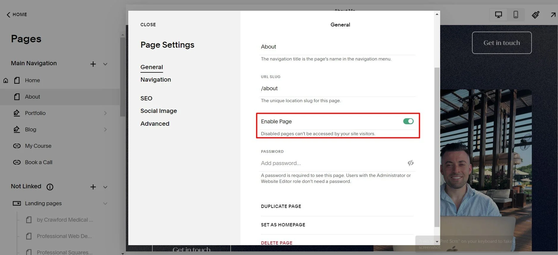How to Hide a Page on Squarespace [2024 Step-by-Step Guide]