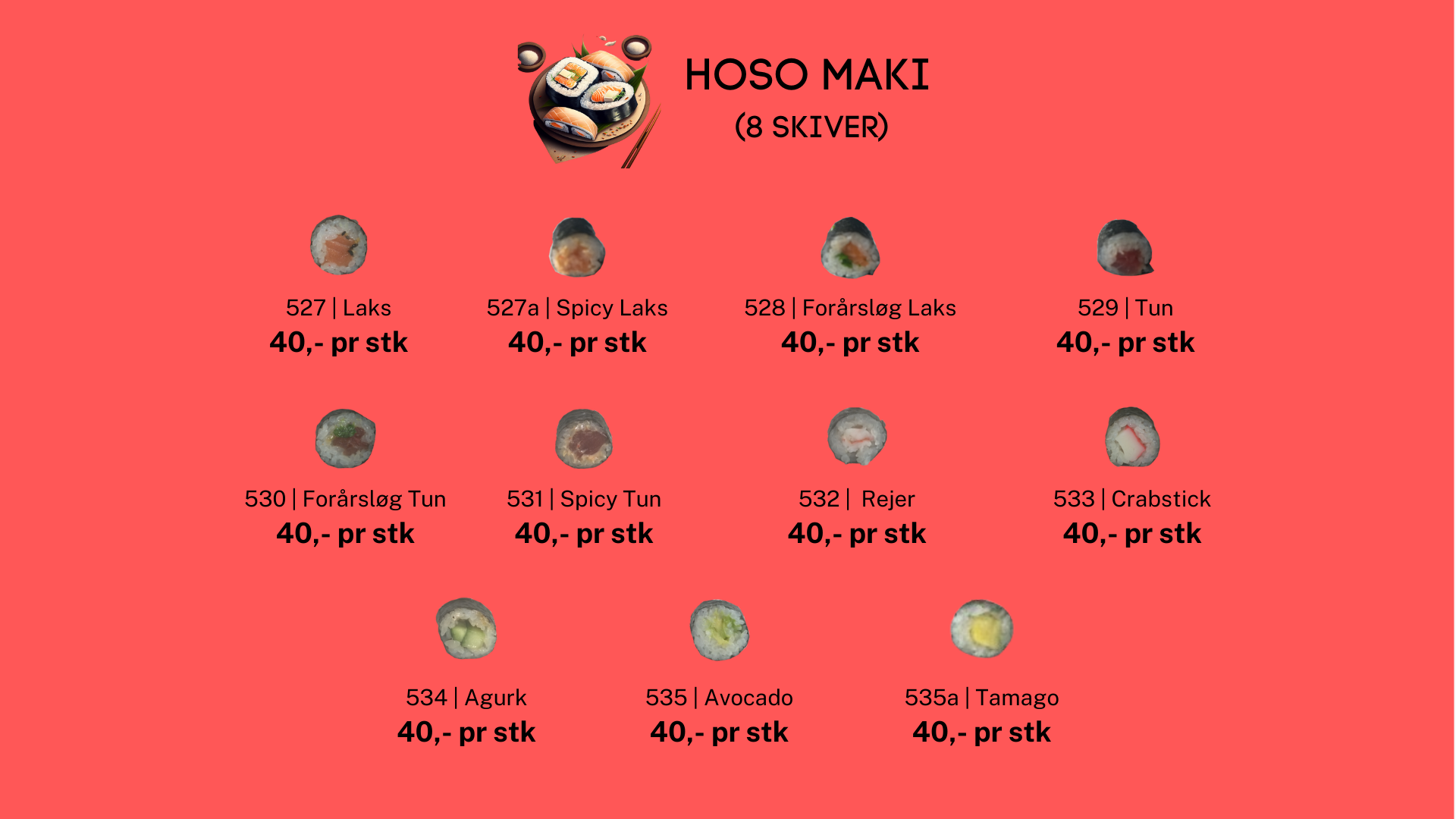 YoYo Sushi — YoYo Kinesiske Restaurant