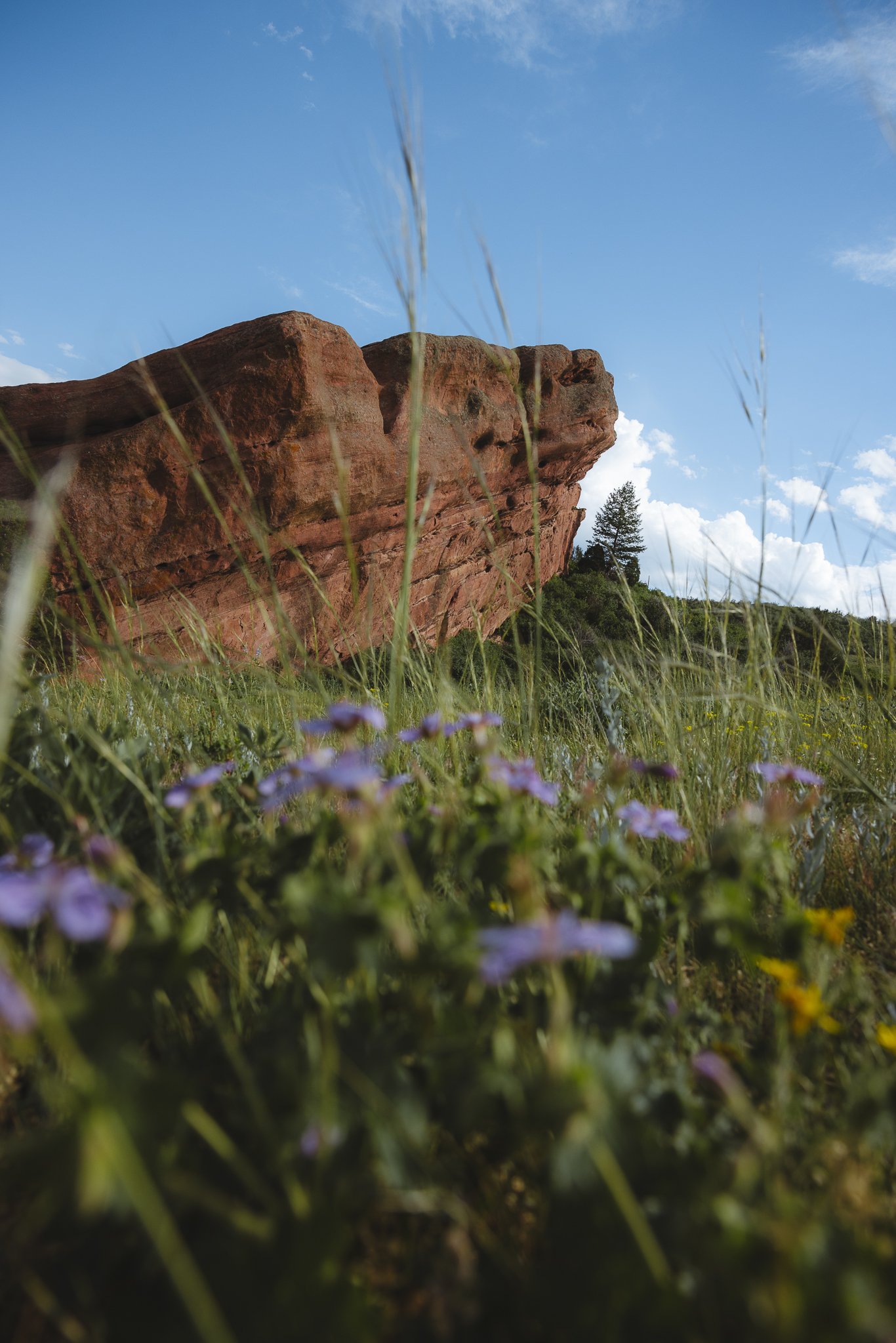 Hiking the incredible Red Rocks and Morrison Slide Loop Trail near ...