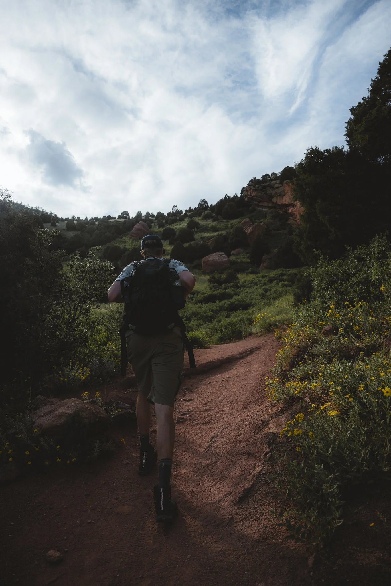 Hiking the incredible Red Rocks and Morrison Slide Loop Trail near ...