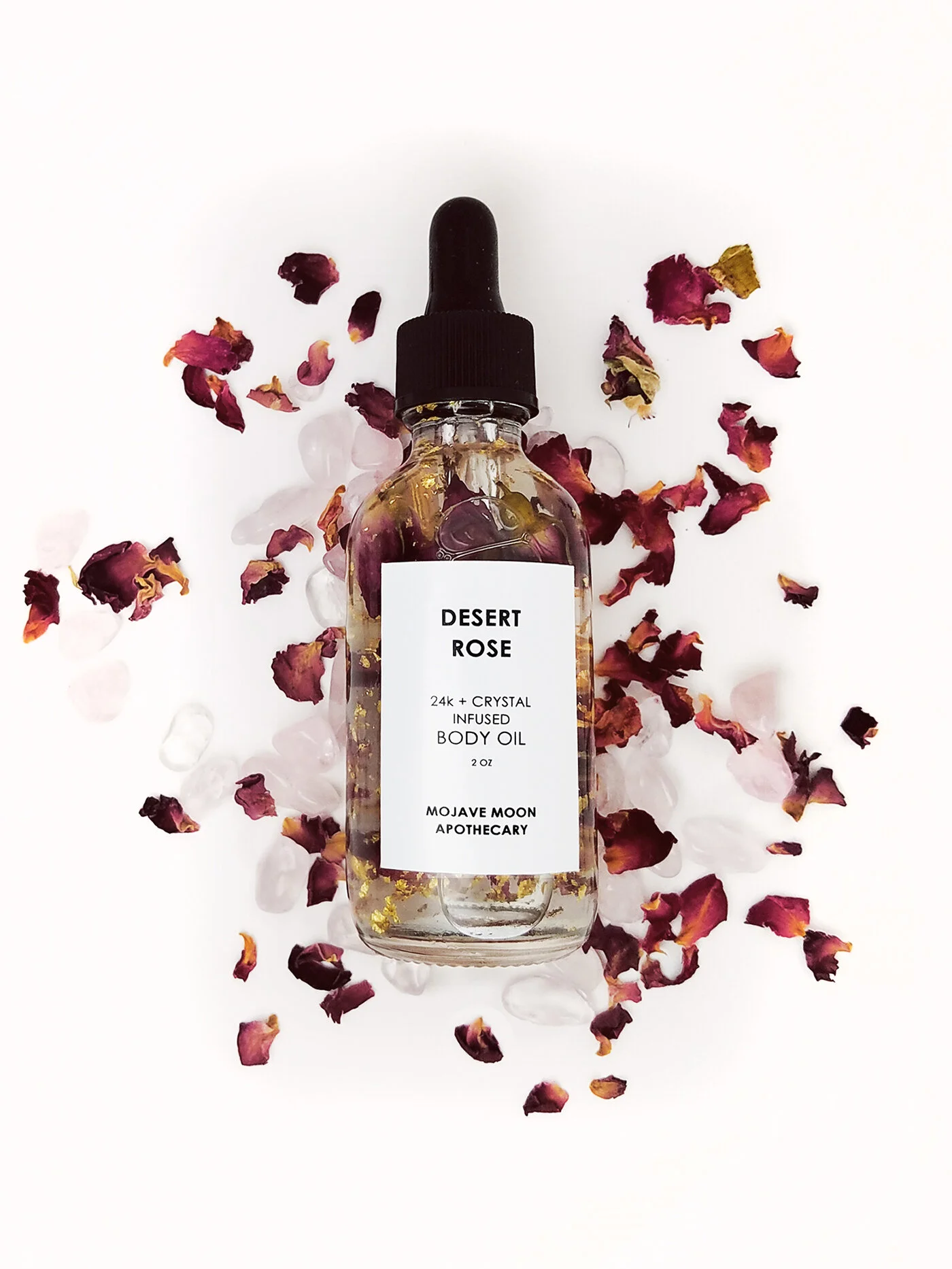 Handmade Natural Desert Rose Rollerball Perfume — MOJAVE MOON APOTHECARY