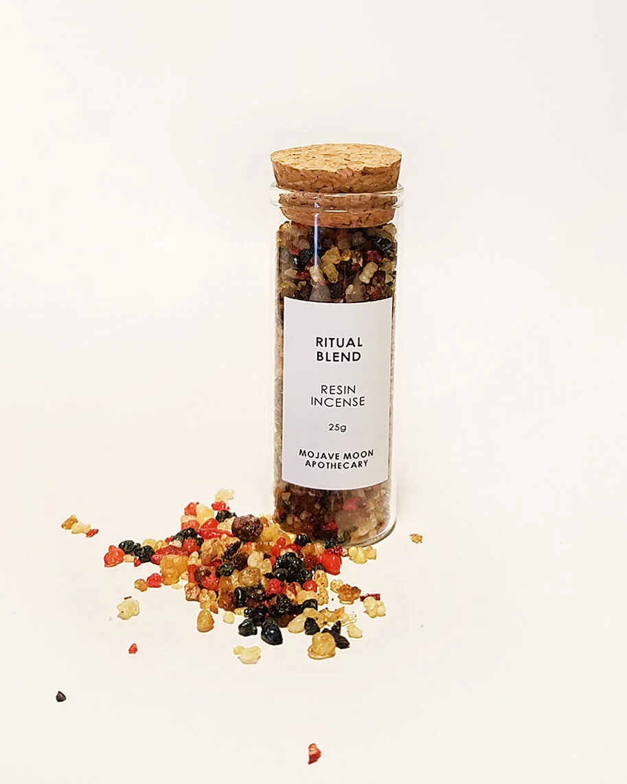 Mystical Blend Resin Incense - Frankincense, Myrrh, and Copal — MOJAVE ...