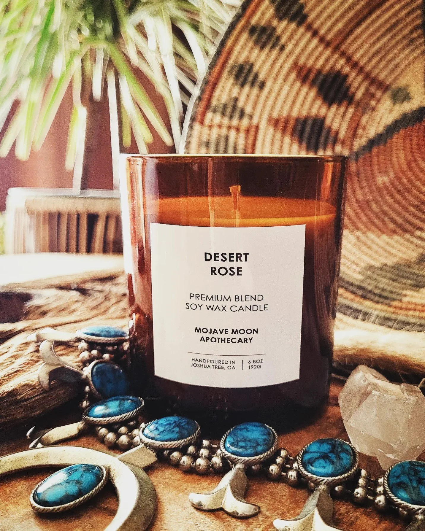 Handmade Natural Desert Rose Rollerball Perfume — MOJAVE MOON APOTHECARY