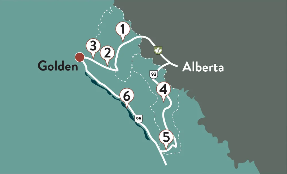 Get Into BC | Highway Construction East of Golden