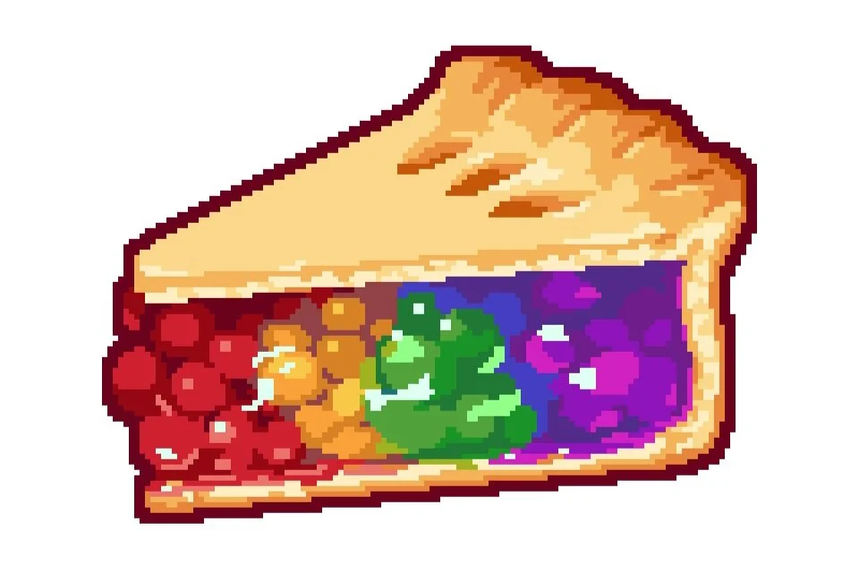 Pixel Pie Images Clipart