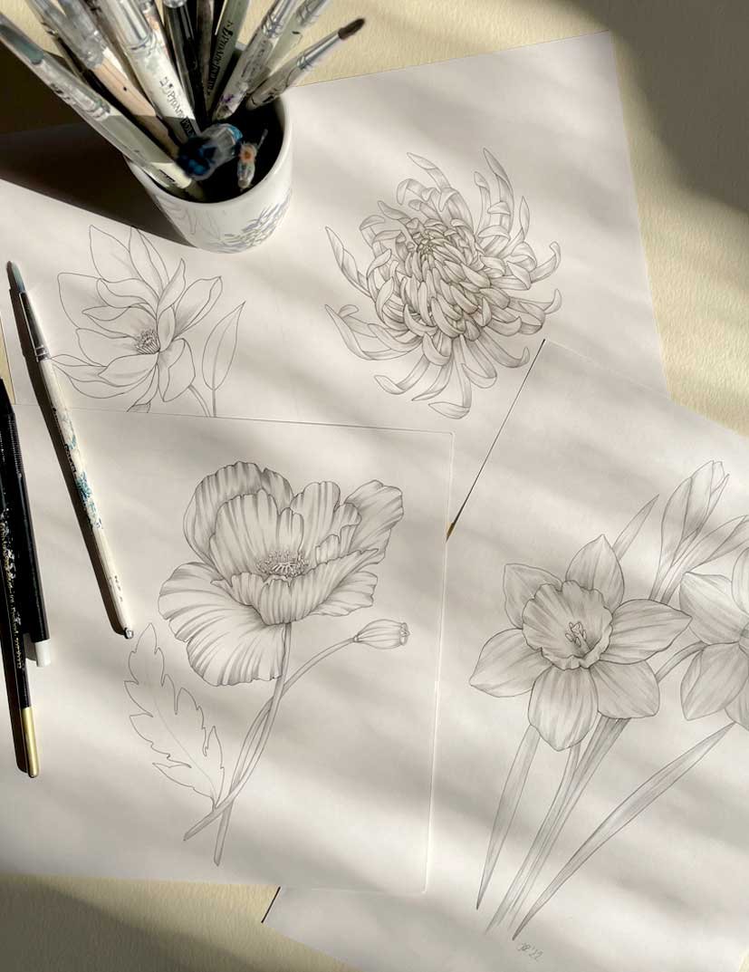 Print / Textile Design — JoanneRuby.com