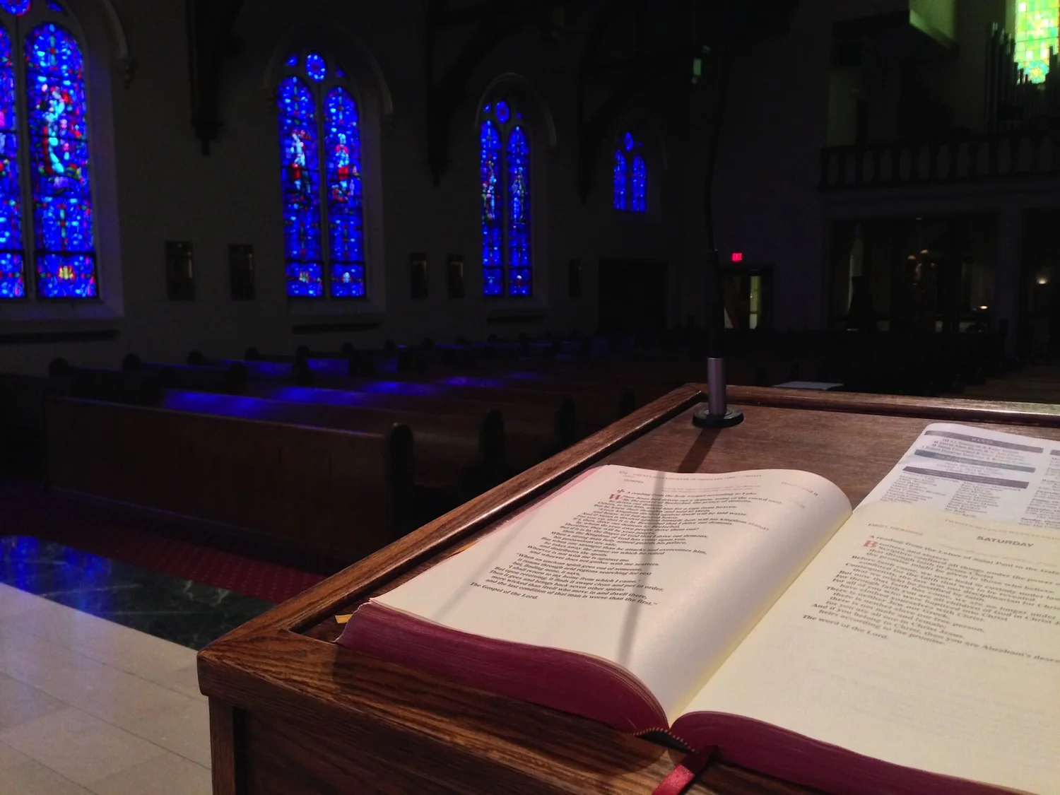 Lector Ministry | Get Involved Today — Church of St. Mary
